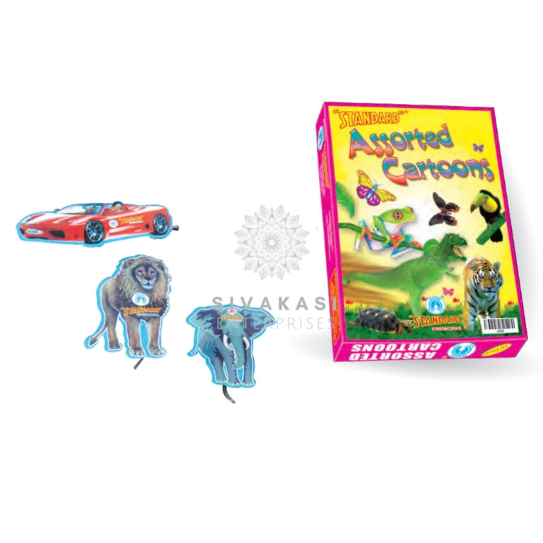Assorted Cartoons (10 Pcs) - Sivakasi Crackers & Fireworks Online ...